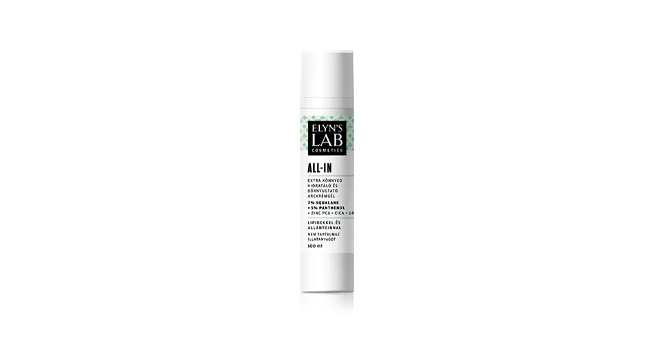 Elyn's Lab All-in Extra Könnyed Hidratáló és Bőrnyugtató Arckrémgél ...