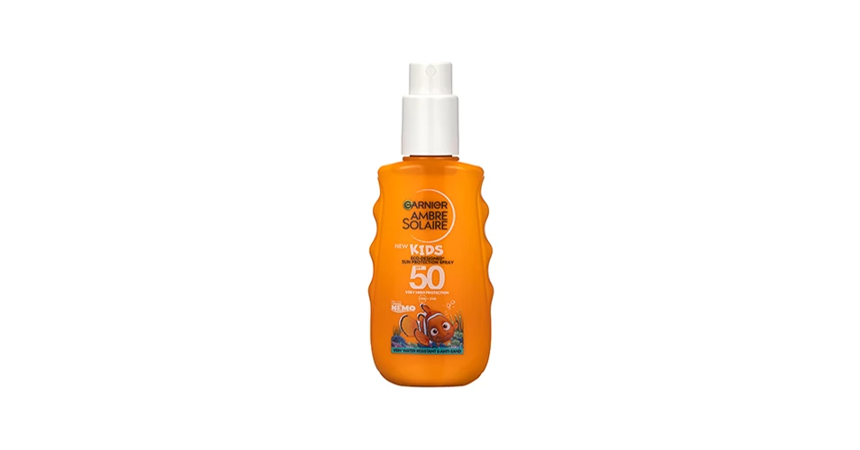 Garnier Ambre Solaire Kids Nemo Napozó Spray SPF 50+, 150 ml - FÉNYVÉDELEM